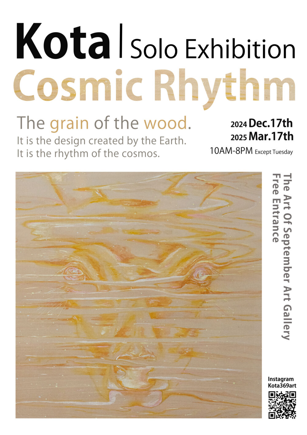 Solo Art Exhibition | Cosmic Rhythm | Amsterdam, Netherlands | Kota | Works